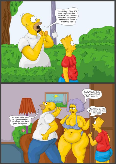 Bart And Homer Are Visiting Petty And Selma By Din Dingo Hentai Foundry