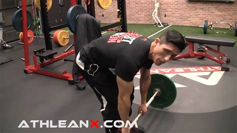 How To Do Barbell Rows Barbell Row Variation ATHLEAN X