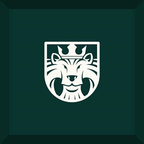 Lion Monogram Vector Art Icons And Graphics For Free Download