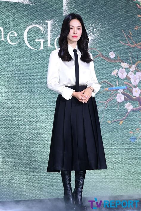 【photo】ソン・ヘギョ＆イ・ドヒョンら、netflix「ザ・グローリー ～輝かしき復讐～」制作発表会に出席 Kstyle