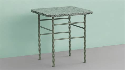 Normann Copenhagens Speckled Terra Tables Join The Terrazzo Trend