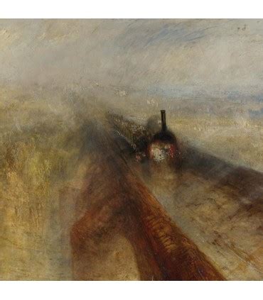 Cuadro Lluvia Vapor Y Velocidad De Joseph Turner Cuadrosylienzos