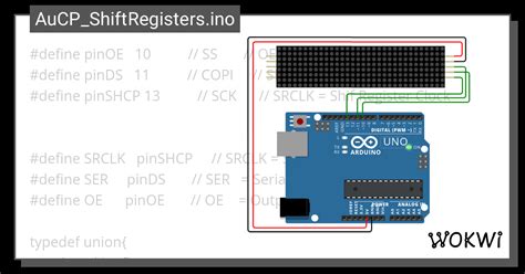 Aucp Shiftregisters Ino Wokwi Esp Stm Arduino Simulator