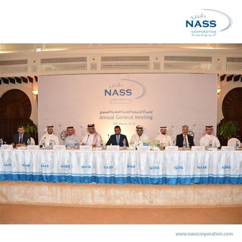 Nass Corporation Bsc Shareholders Approve Distribution Of 5 Cash