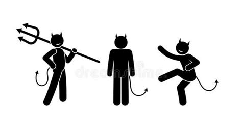 Devil Stick Figure Stock Illustrations 86 Devil Stick Figure Stock