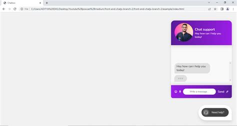 Github Adityadas Chatbot Template