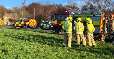 Recap As Serious Crash Blocks New Hey Road And Brighouse Road Junction