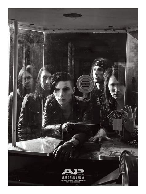 Black Veil Brides Exclusive Poster From Their AP Cover Shoot Get A