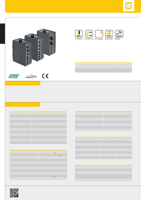 Econ 3000 Full Gigabit Datasheet By Harting Digi Key Electronics