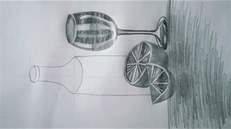 Pencil Sketch Tutorial With Cross Hatching Technique For Beginners Youtube