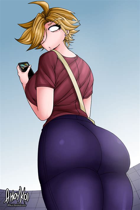 Rule 34 1girls Ahoykoi Ano Anor3xia Anor3xia Ass Blonde Hair Female
