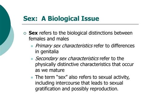 Chapter 8 Sexuality Ppt Download