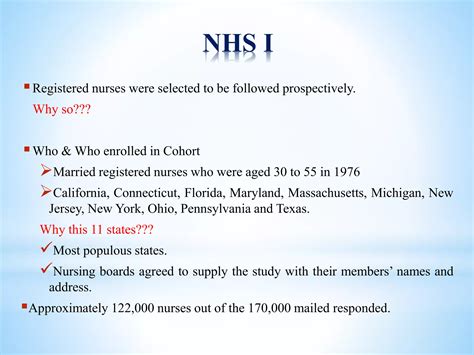 Case Study Of Cohort Study Pptx