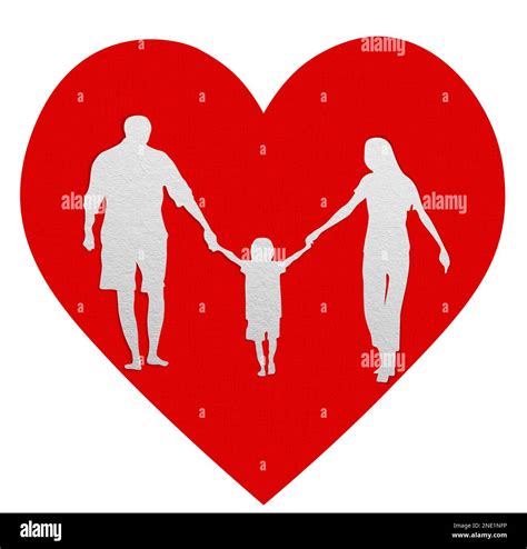 Silueta personas tomadas de las manos Imágenes recortadas de stock Alamy