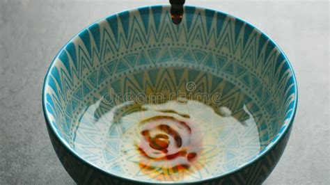 Person Carefully Adding Ferrum Supplement To Cup Boosting Immunity