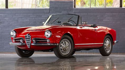 1966 Alfa Romeo Giulia Spider Veloce For Sale At Auction Mecum Auctions