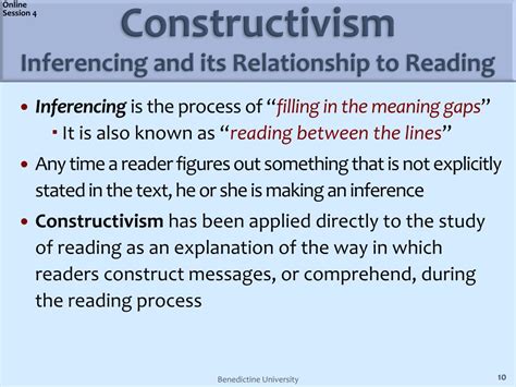 Ppt Session 4 Constructivism And Theories Of Literacy Development