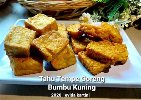 Resep Tahu Tempe Goreng Bumbu Kuning Yang Menggugah Selera Kreasi Masakan