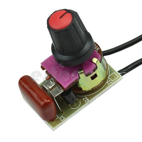 Dimmer Module 100w With Switch Speed Regulation Mo Grandado