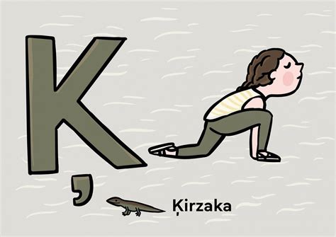Ķ ķirzaka Kustību Burti Vecākiem Un Bērniem Raksts