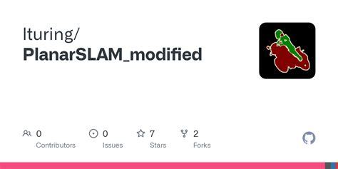 GitHub Lturing PlanarSLAM Modified