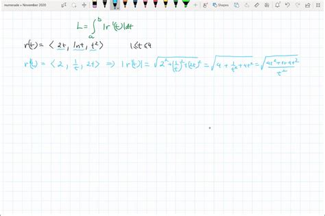 in exercises 1 8 compute the length of the curve over the given