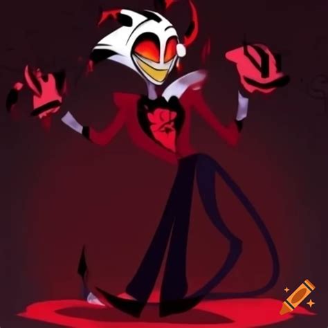 Unique Devil Character In Hazbin Hotel Art Style On Craiyon