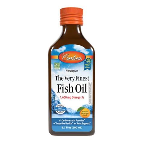 Carlson Labs The Very Finest Fish Oil Mixed Berry Liquid