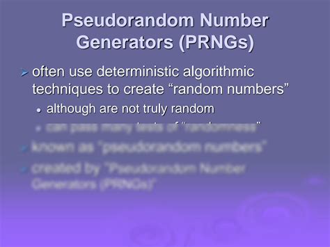 SOLUTION Chapter 7 Stream Ciphers And Random Number Generation Studypool