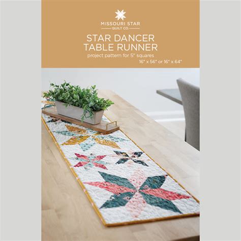 Star Dancer Table Runner Pattern By Missouri Star