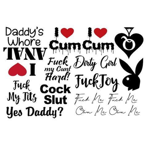 I Love Cum Tattoo Etsy Australia