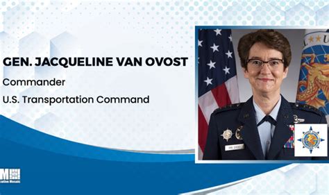 gen jacqueline van ovost transcom dod integrate logistics into joint