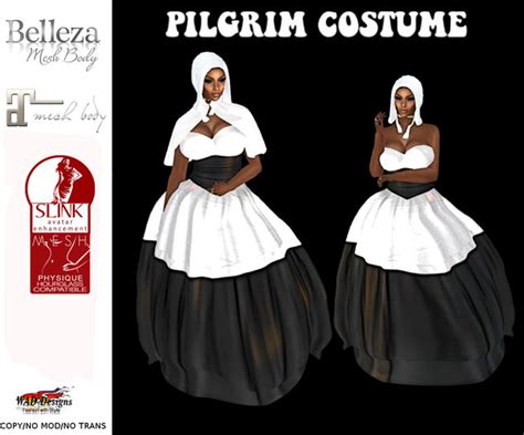Second Life Marketplace Pilgrim Costume