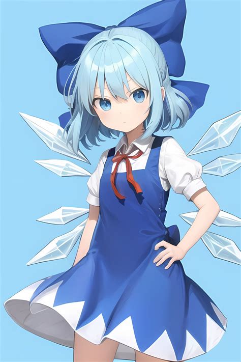 チルノ東方project 「チルノ東方projectチルノ 」kaeshiro👑💎🔱⚜️🏆🎖️🏅🥇🥈🥉🎗️🎀のイラスト