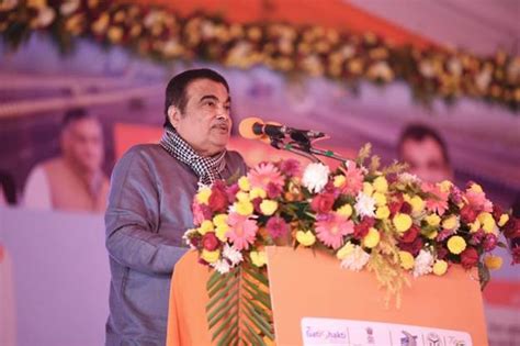 Shri Nitin Gadkari Inaugurates And Lays Foundation Stone Of National