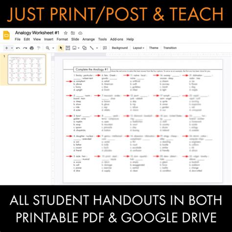 Analogies 250 Analogy Questions Build Vocabulary And Logic Pdf