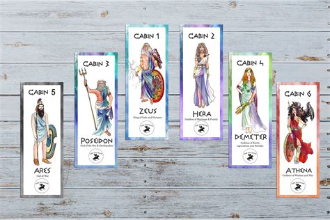 Percy Jackson Cabins