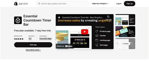 How To Add Countdown Timer To Shopify - Essential Apps