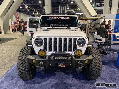 Rhino Rack Metalcloak Gladiator Build SEMA 2019 Jeep Gladiator