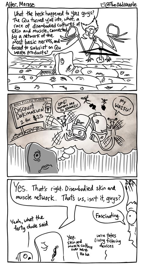 Comic After The Qu Leave A Spacer Visits The Colonials R Alltomorrows