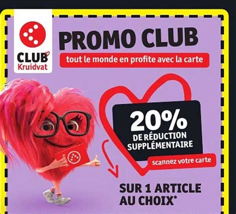 Promo Club Kruidvat Chez Kruidvat Icatalogue Fr