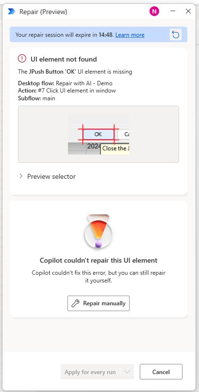 Repair Flow Automation Errors Preview Power Automate Microsoft Learn