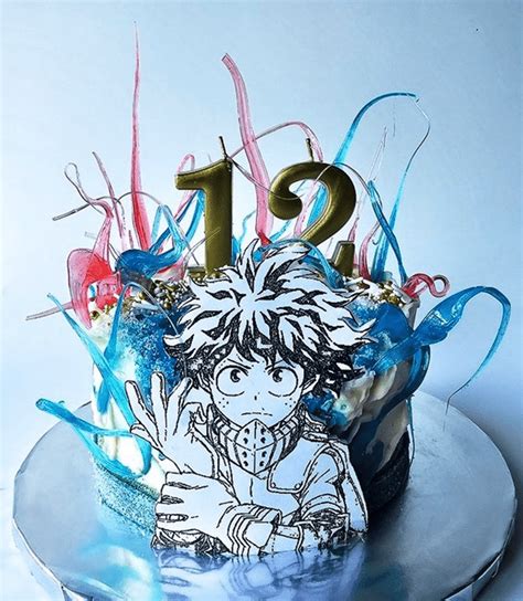 My Hero Academia Birthday Cake Ideas Images Pictures