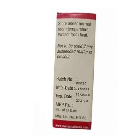 Sterile Potassium Chloride Concentrate Injection Bp At ₹ 272piece