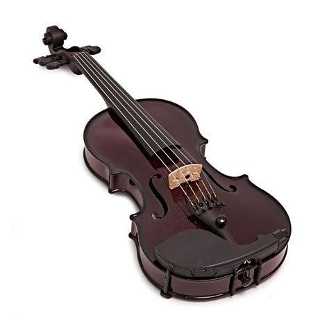 Glasser Carbon Composite Electric Violin Outfit 5 String Red At