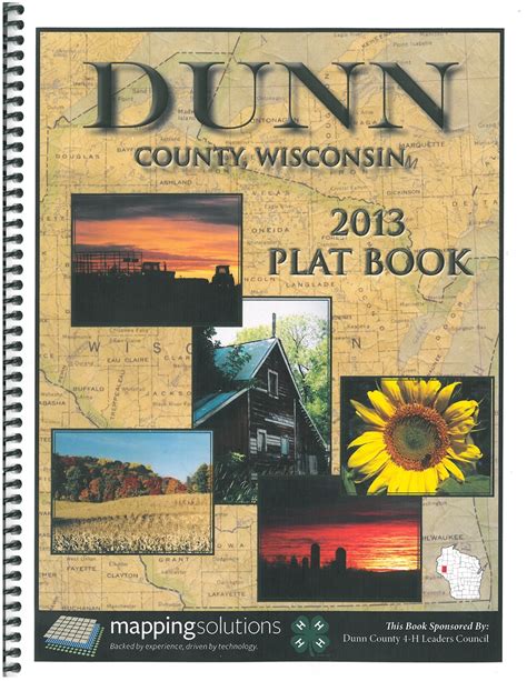 TheMapStore Dunn County Wisconsin Plat Book