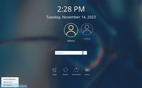 Fedora Xfce Desktop Server World