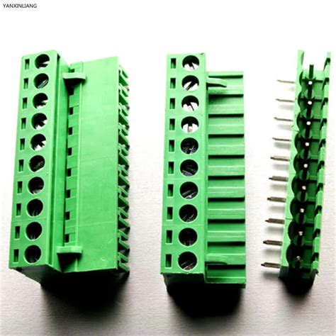 Sets Pin Right Angle Terminal Plug Type V A Mm Pitch Connector Pcb Screw