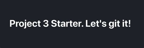 github marcwright project3 frontend starter