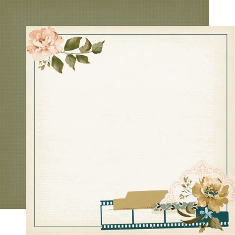 Simple Stories Remember 12x12 Single Sheet Always Remember